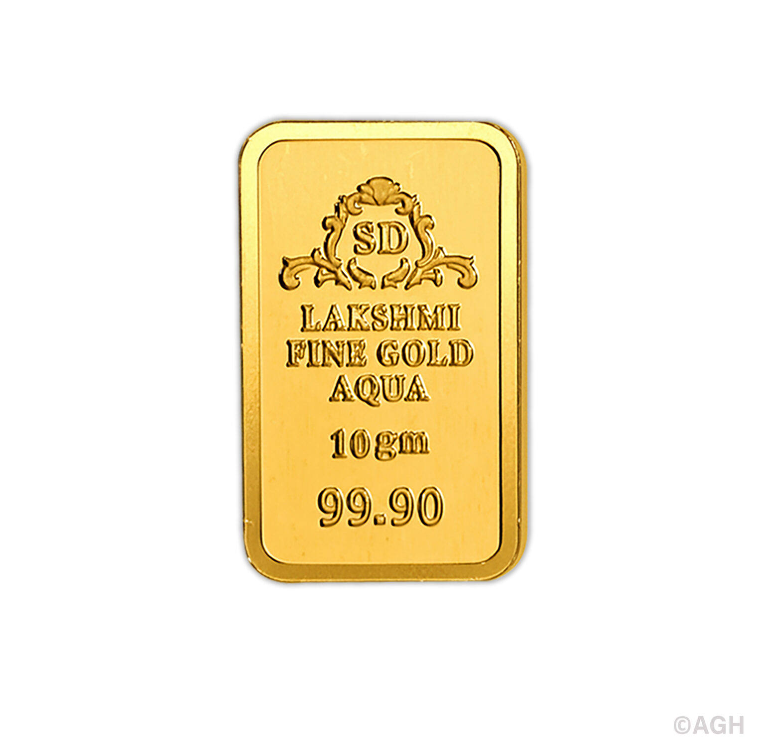 24K Gold Biscuit (10 grams) - Amila Gold House