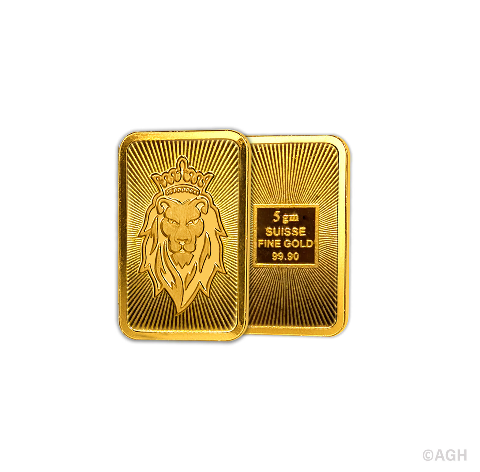 24K Gold Biscuit (5 grams) - Amila Gold House